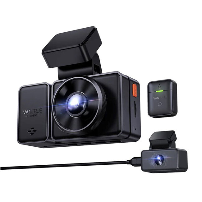 Vantrue E2 Dual 2K QuadHD Wifi GPS dashcam - Vantrue