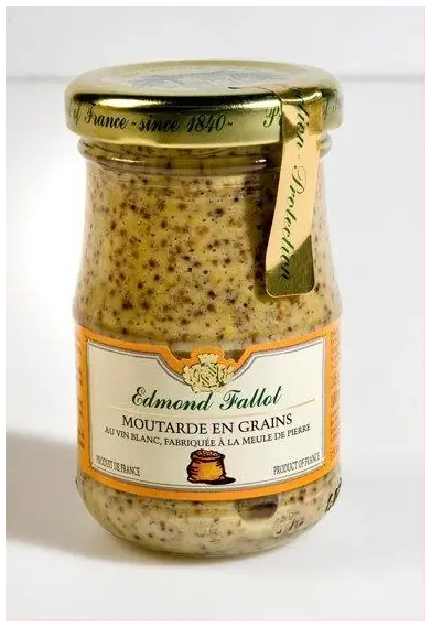 Edmond Fallot Moutarde en Grains 105g - The House of Flavor