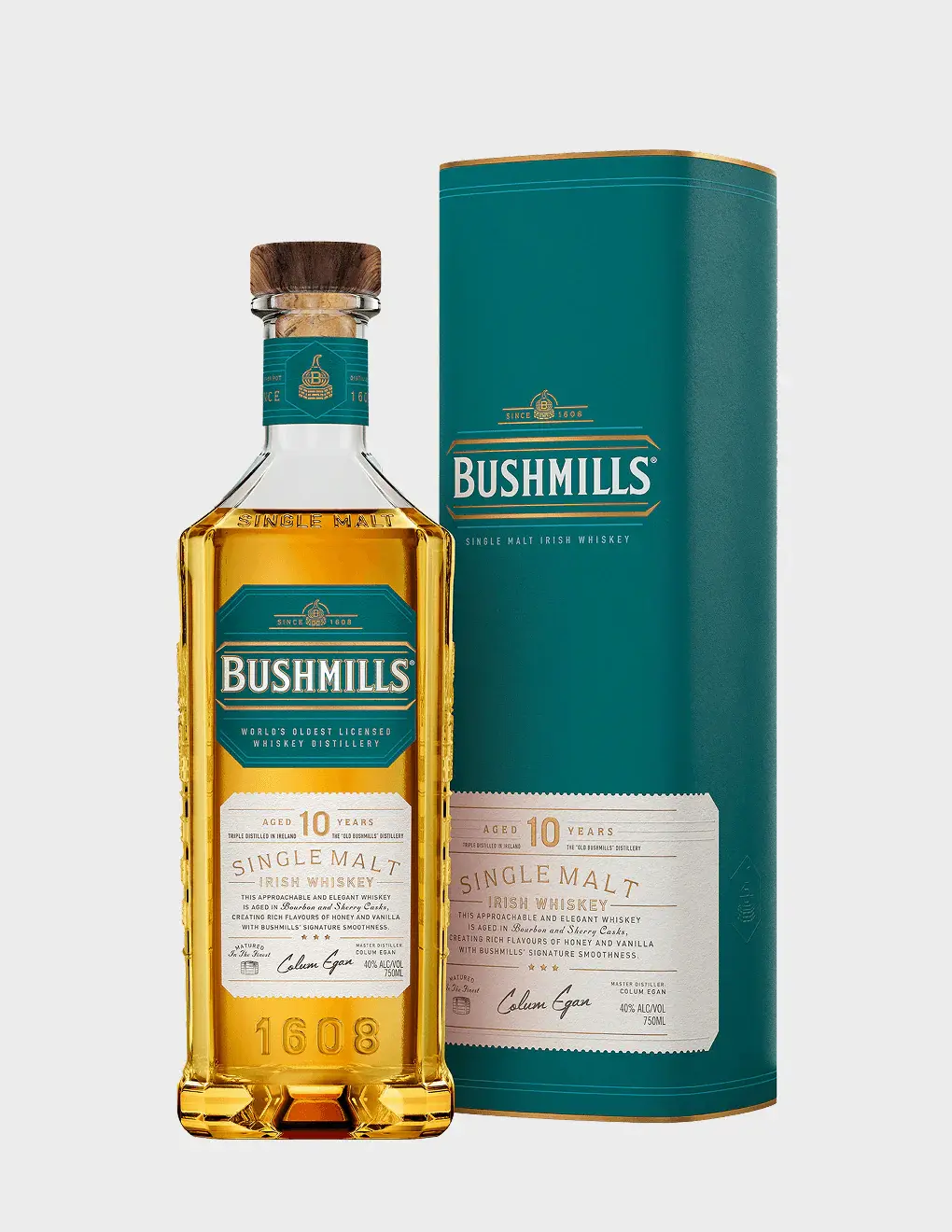 Bushmills 10Y 40% 70cl - The House of Flavor