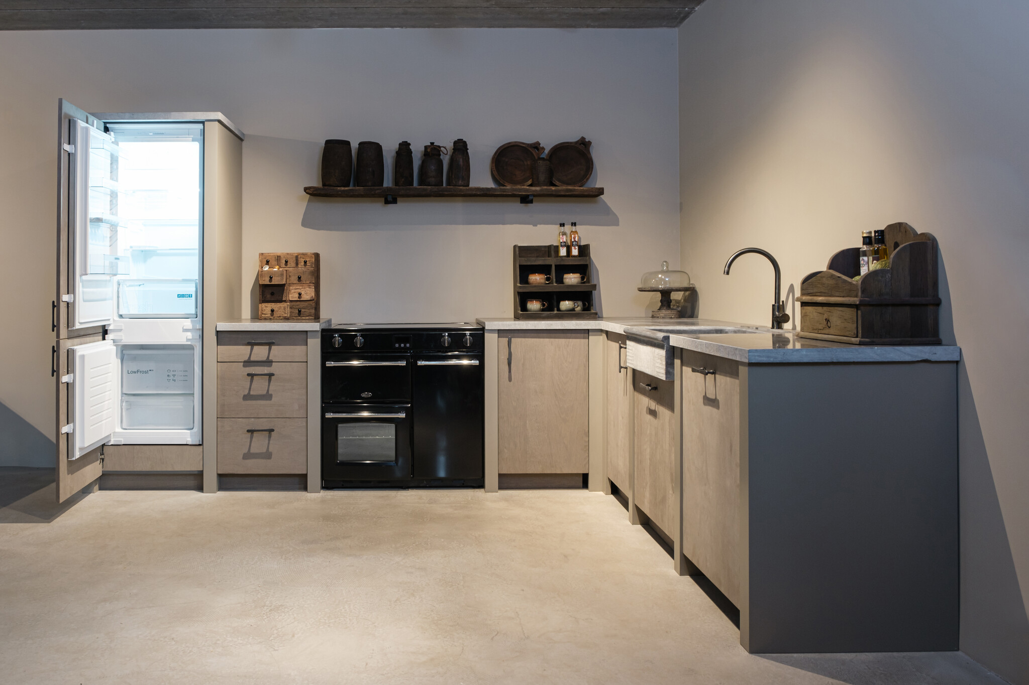 Koel/Vries Ombouw Keukenmodule Collin | Landelijke Goedkope Keuken ...