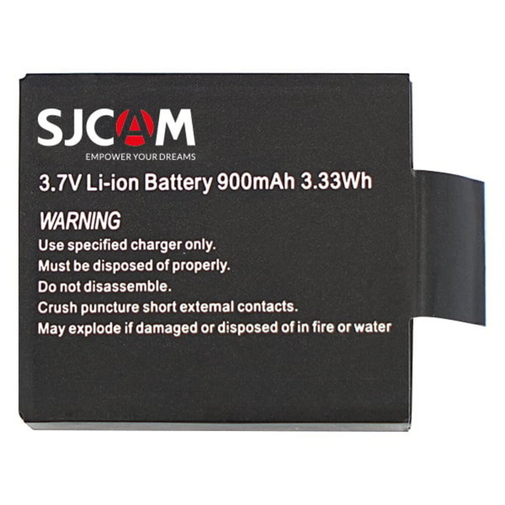 SJCAM SJ4000/SJ5000 batterie supplémentaire - Allcam | Experts en dashcam
