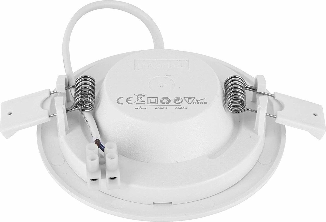 LED 12W Einbaustrahler Ø 150mm - rund - Downlight - 230V ...