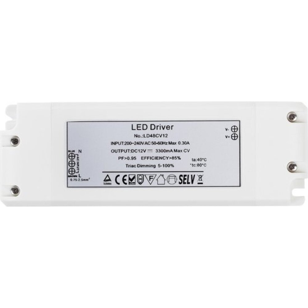 LED Trafo Triac - 48W - 12V CV - dimmbar - Ledleuchtendiscounter.at