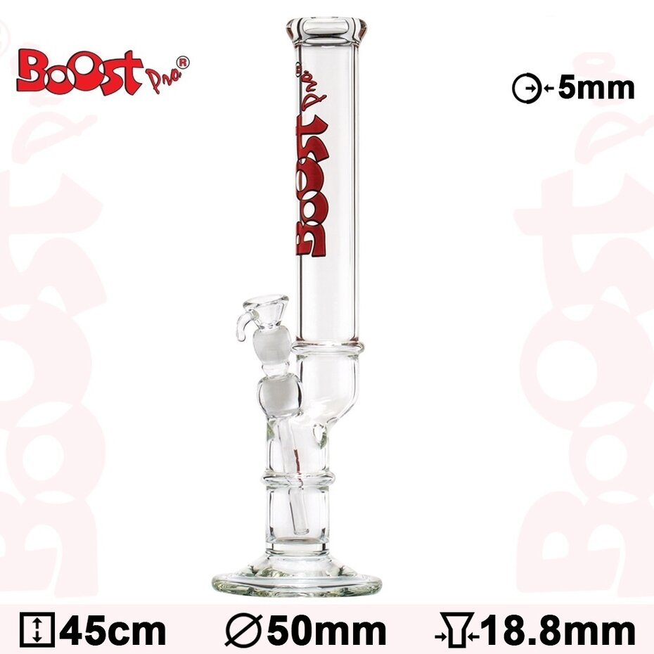 Boost Pro 'Bolt Bong' Red | Bongify - Bongify