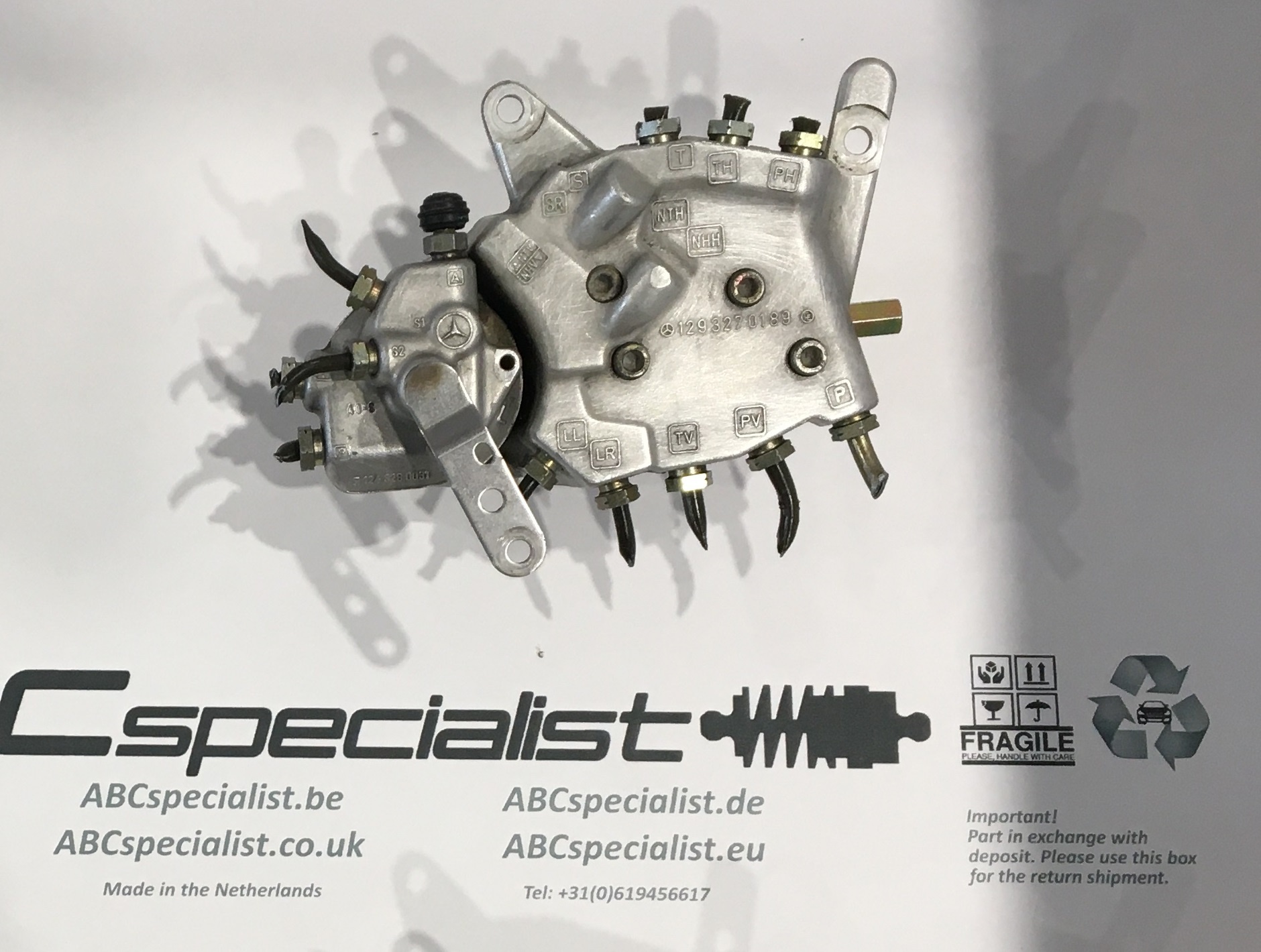 R129 ADS1 USA-model valve block 300 SL 320 SL 500 SL 600 SL ...