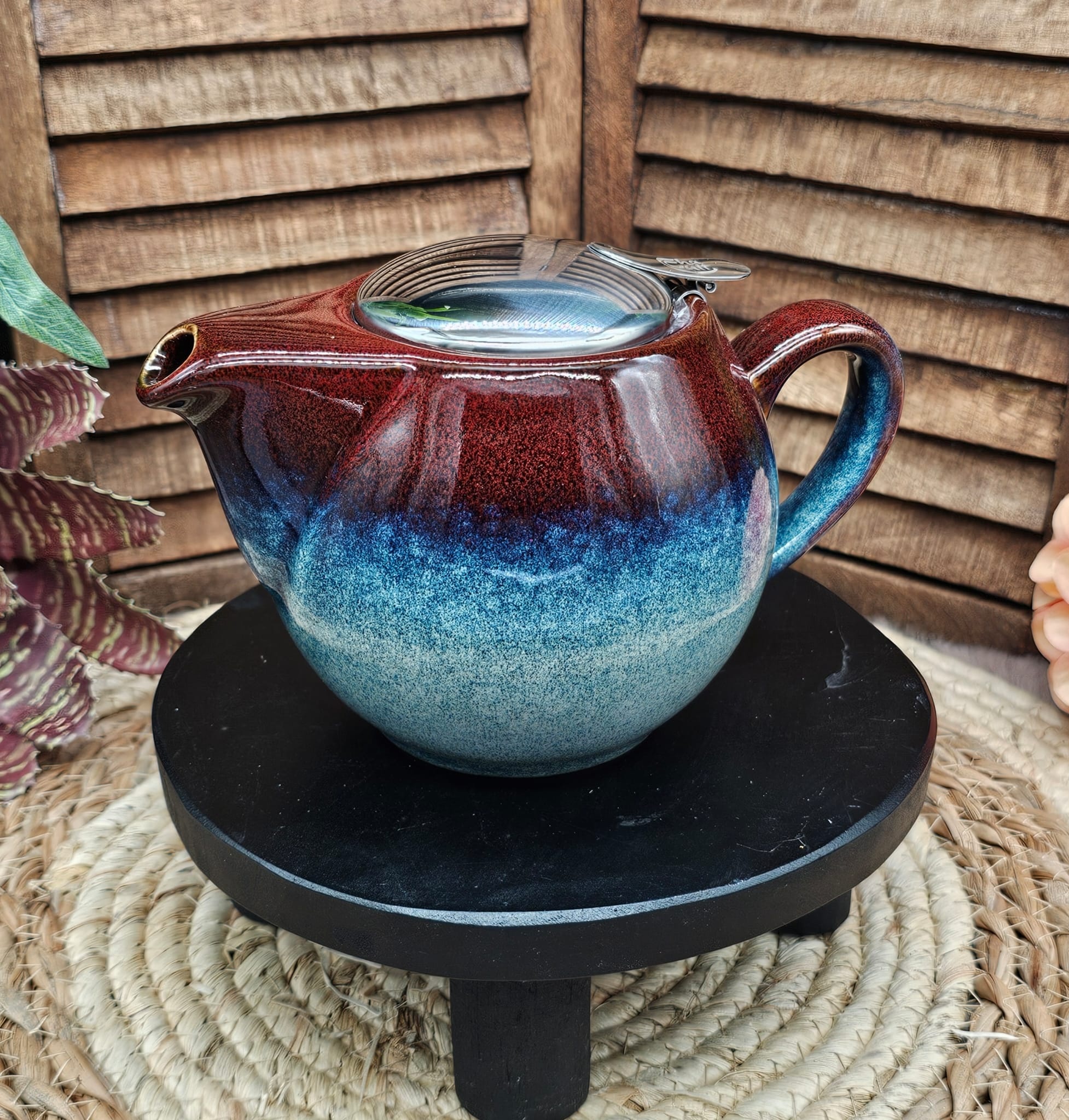 Huis van thee - Theepot met filter Barok - Huis van thee