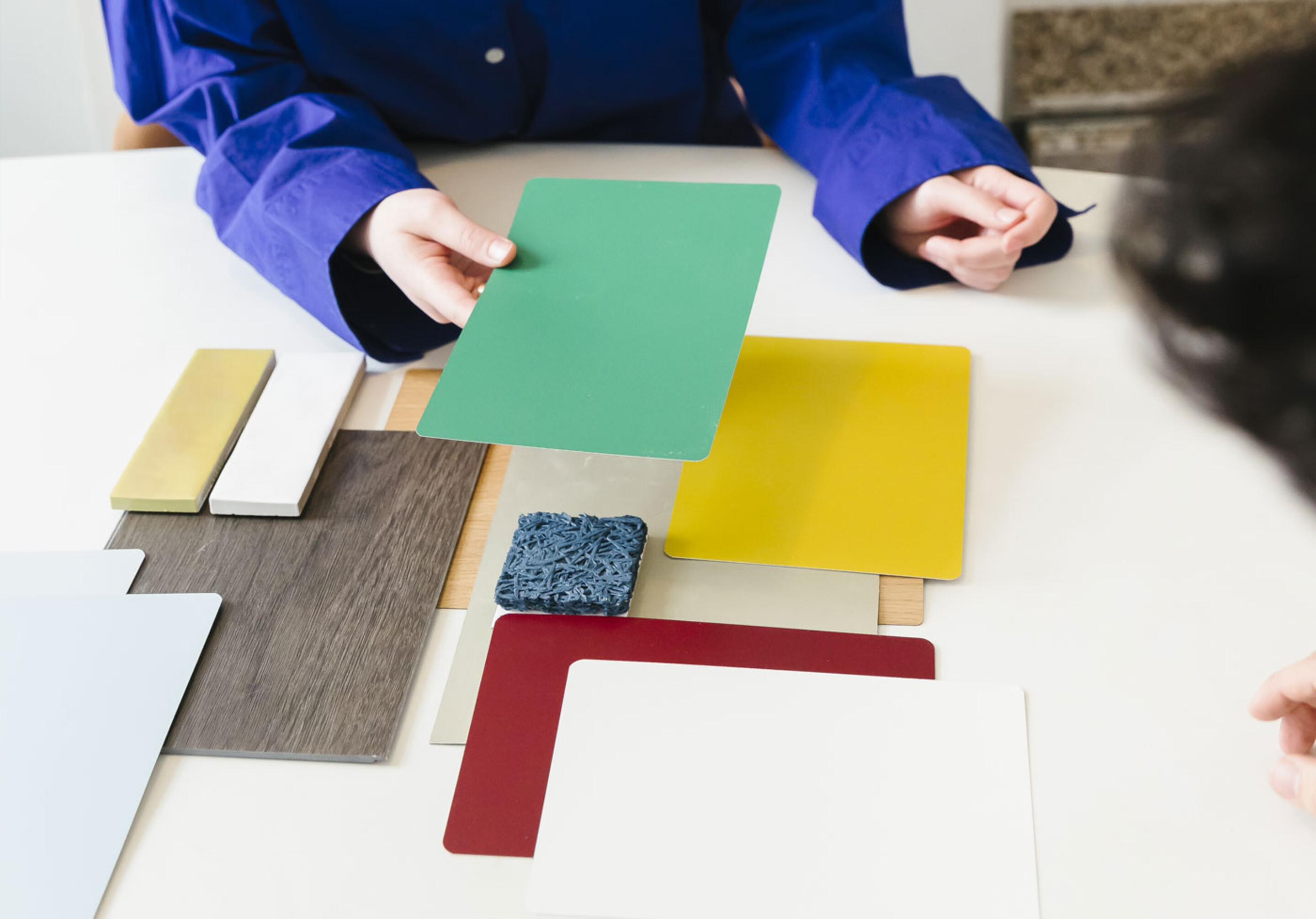 Choosing the right colour from a paint sample - SHADE - Designer Paint