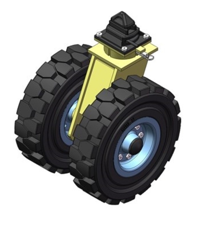 9000KG load capacity shipping container castors NO LONGER AVAILABLE ...