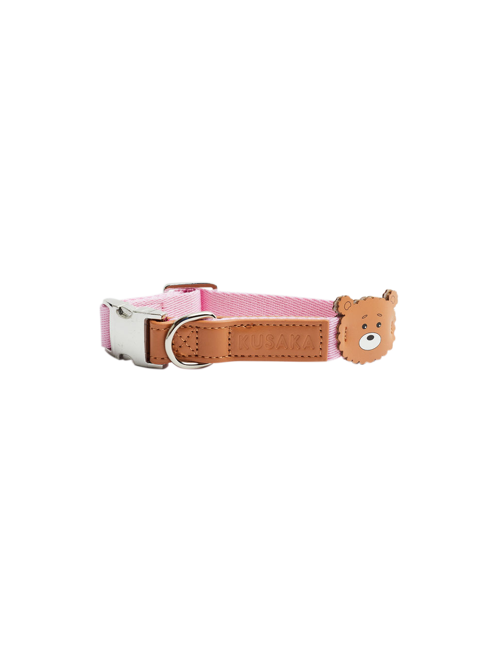 Bear Collar - Taffy Pink - Kusaka