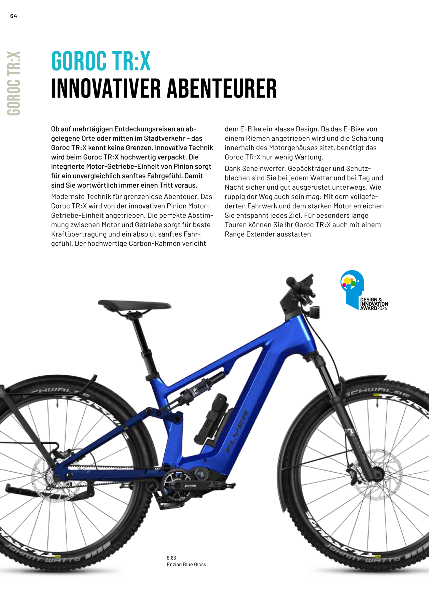 Flyer Goroc TR:X - Eltener Fahrradprofi