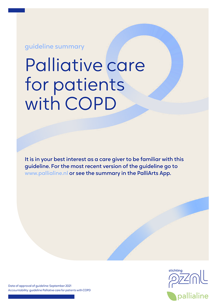 Guideline palliative care for patients with copd - shop.pznl