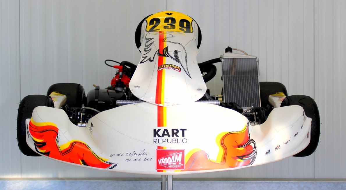 Kart Republic KR2 DD2 kart met Rotax DD2 EVO2 Motor - Schepers Racing ...