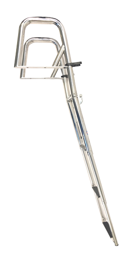 Telescopic stainless steel 316 swimming ladder for bathing platform ...