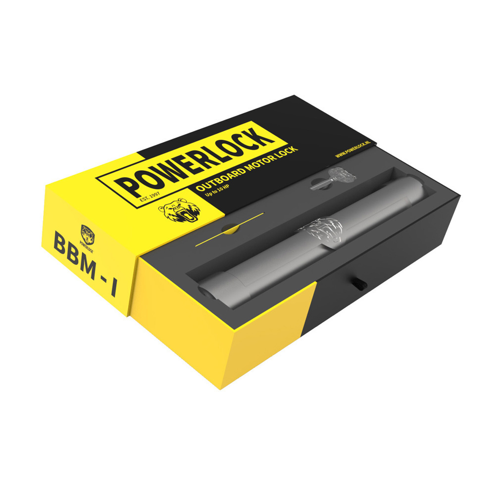PowerLock BBM-I SCM Outboard Motor Lock 2-10 HP - XXL Water