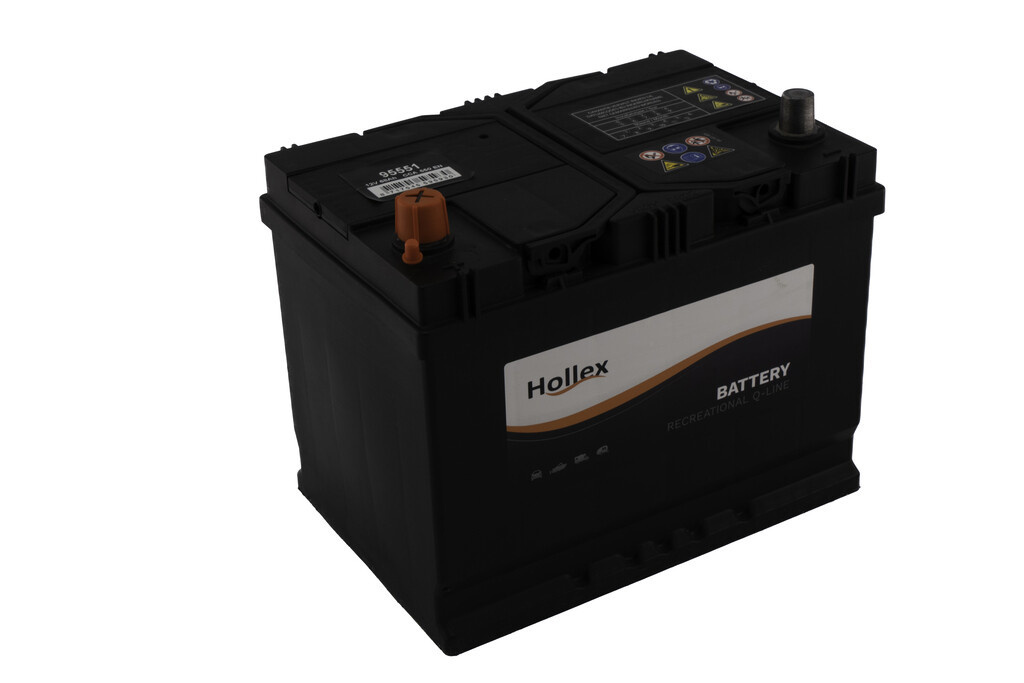 Hollex semi traction battery 12V 68Ah - XXL Water