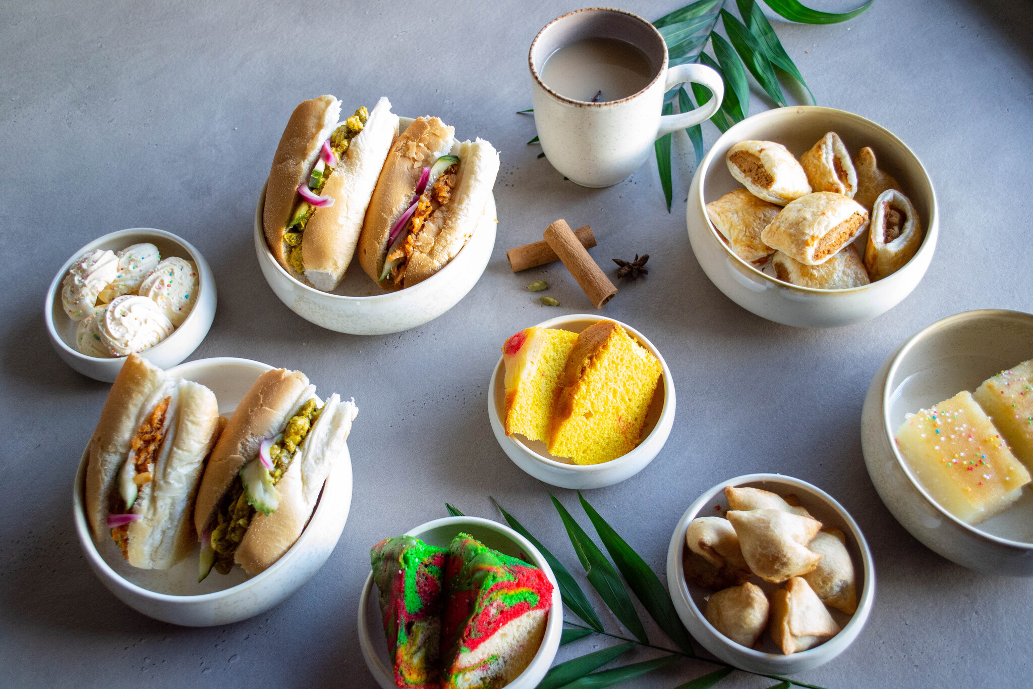 High Chai Box for 2 pers. - Mithais