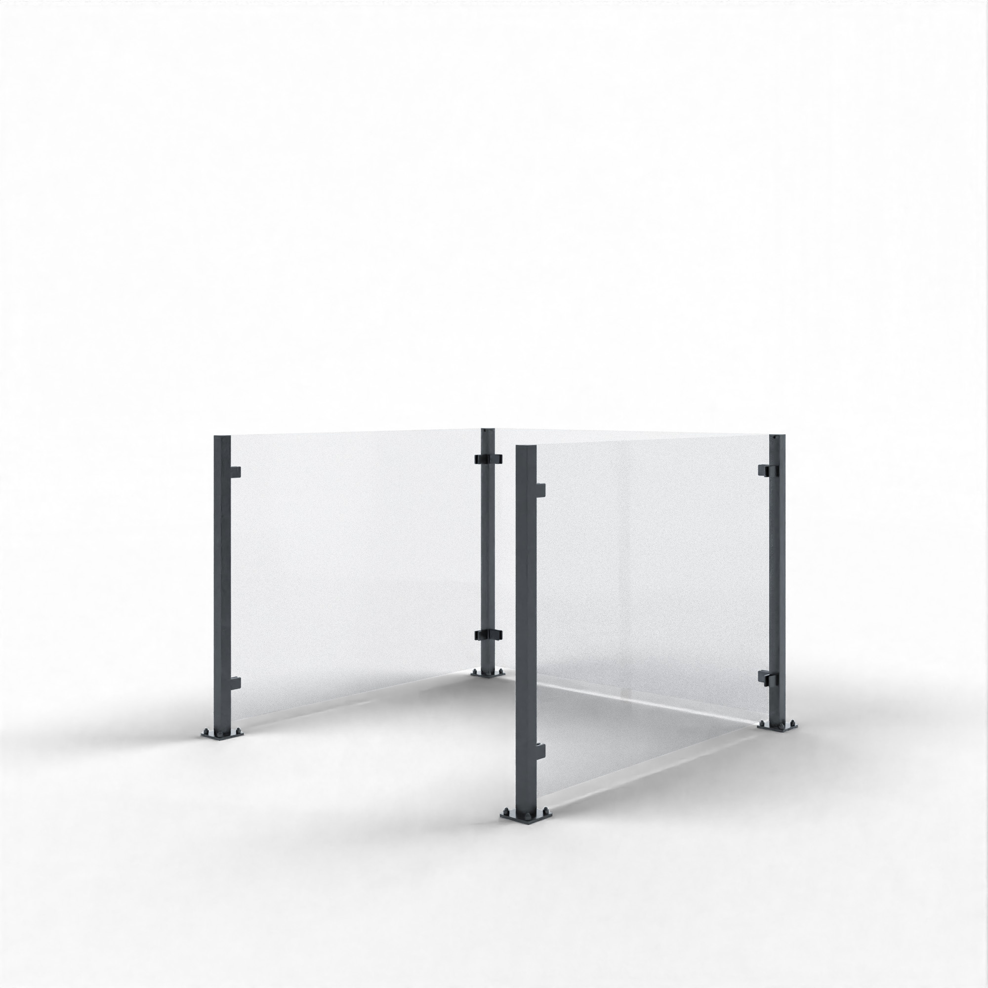 Balustrade Houten | U-vorm | Firmastaal.nl - Firmastaal.nl