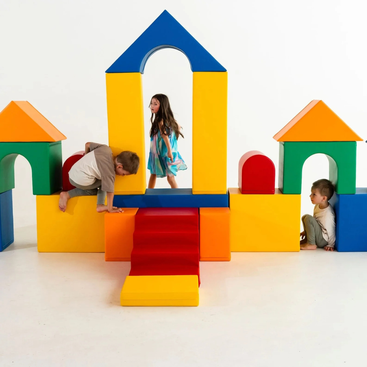 IGLU Softplay foam blocks MEGA castle primary colors | Marjems.nl ...