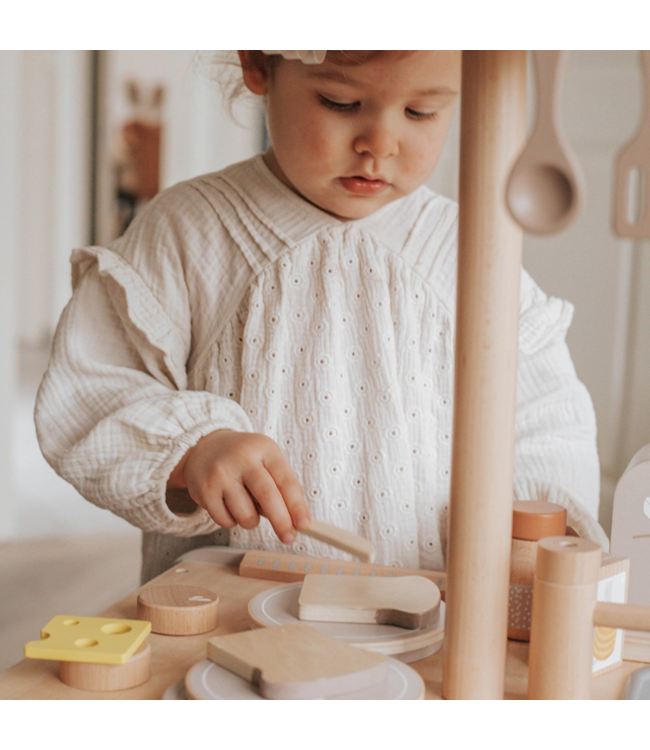 Houten broodrooster - beige |Keukenspeelgoed voor kinderen |Marjems.nl ...