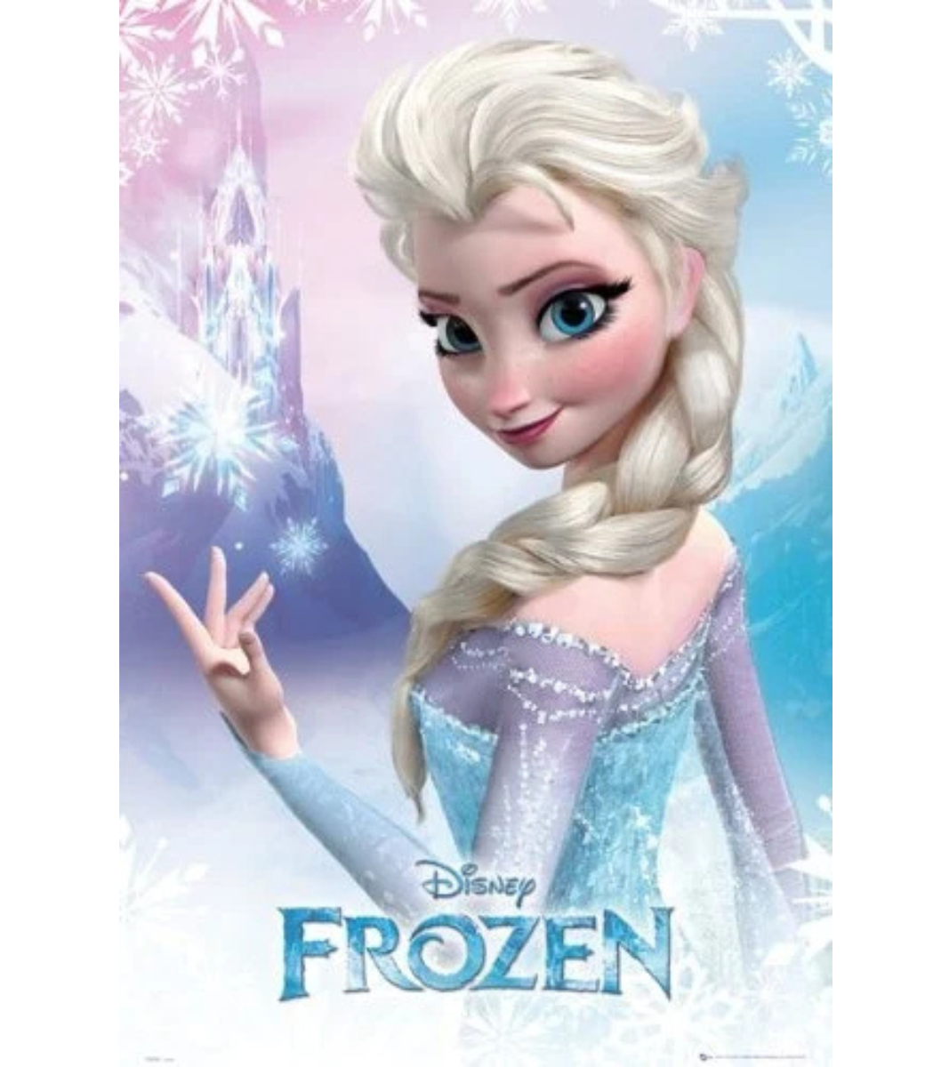 Disney Frozen Movie Poster Icy New Teaser Poster For Disney's "Frozen"