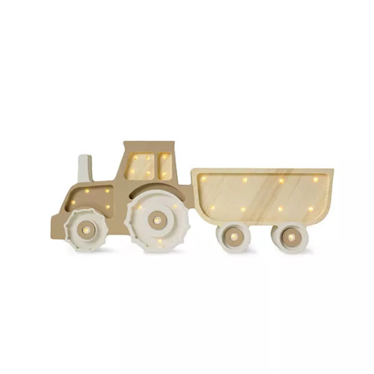 Little Lights Tractor Lamp – Handcrafted Wooden Lamp | Marjems.nl ...