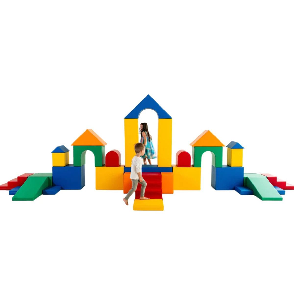 IGLU Softplay foam blocks MEGA castle primary colors | Marjems.nl ...