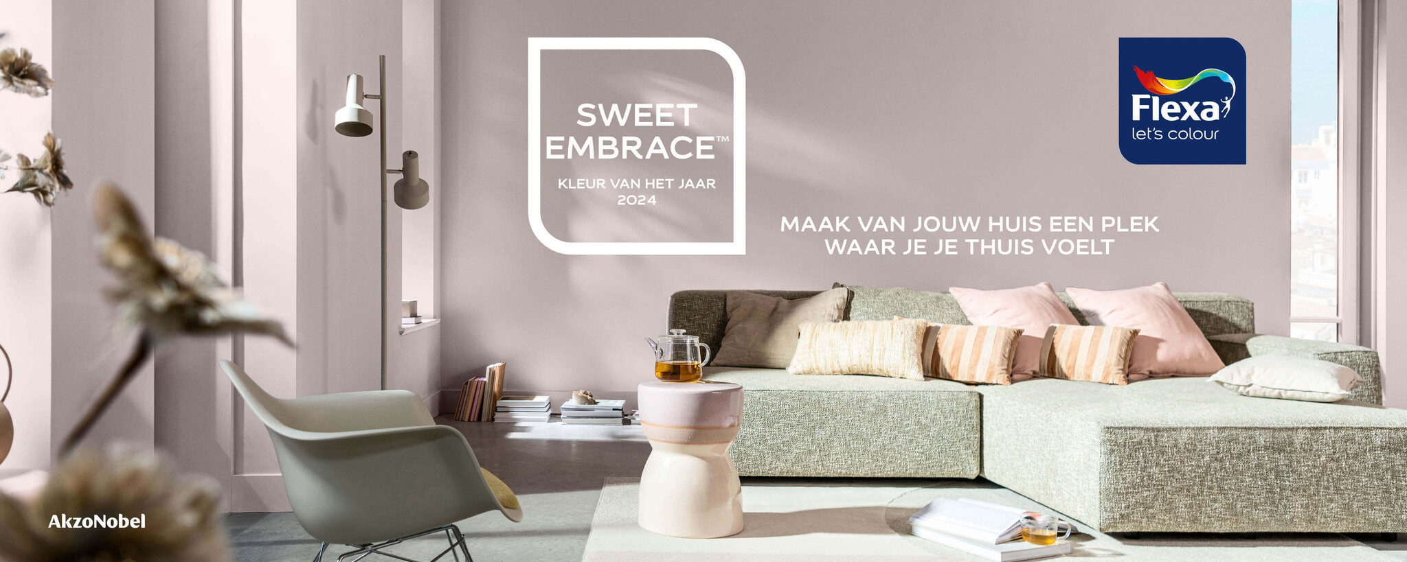 Flexa Kleur van het Jaar 2024: Sweet Embrace