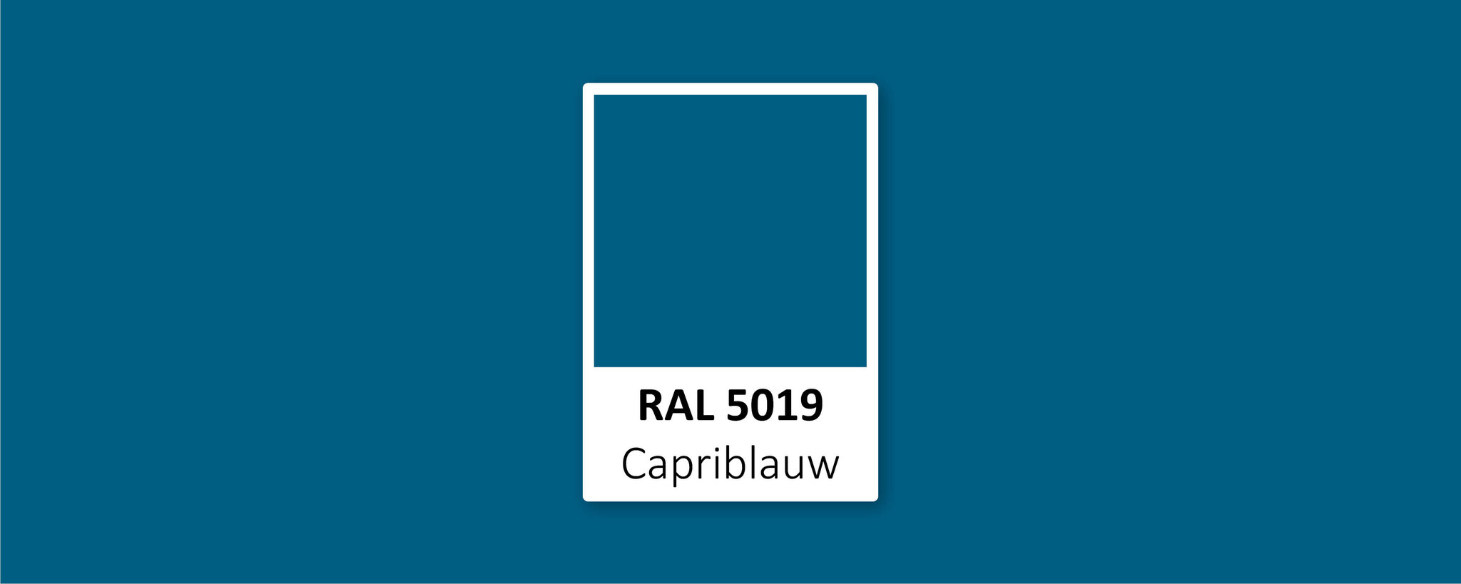 RAL 5019: Capriblauw