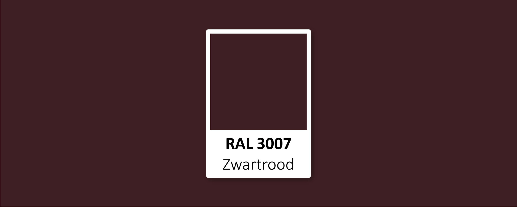 RAL 3007: Zwartrood