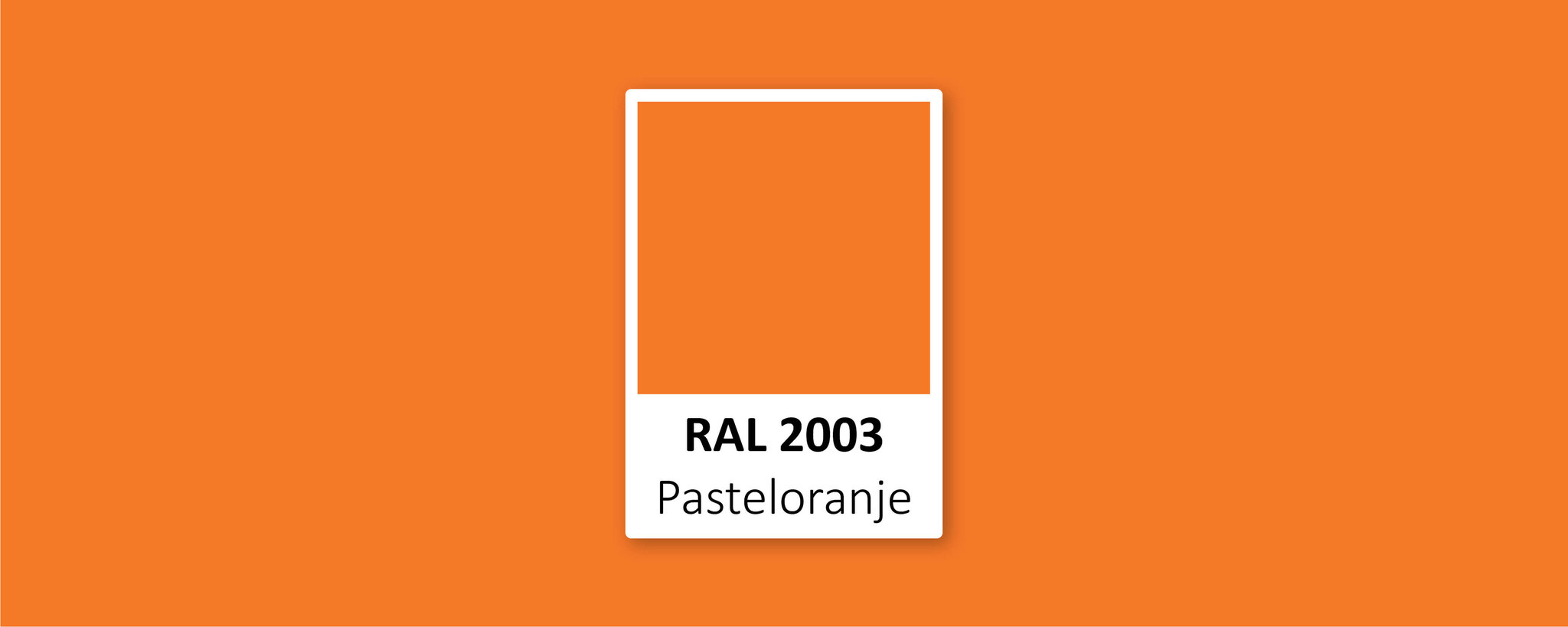 RAL 2003: Pasteloranje