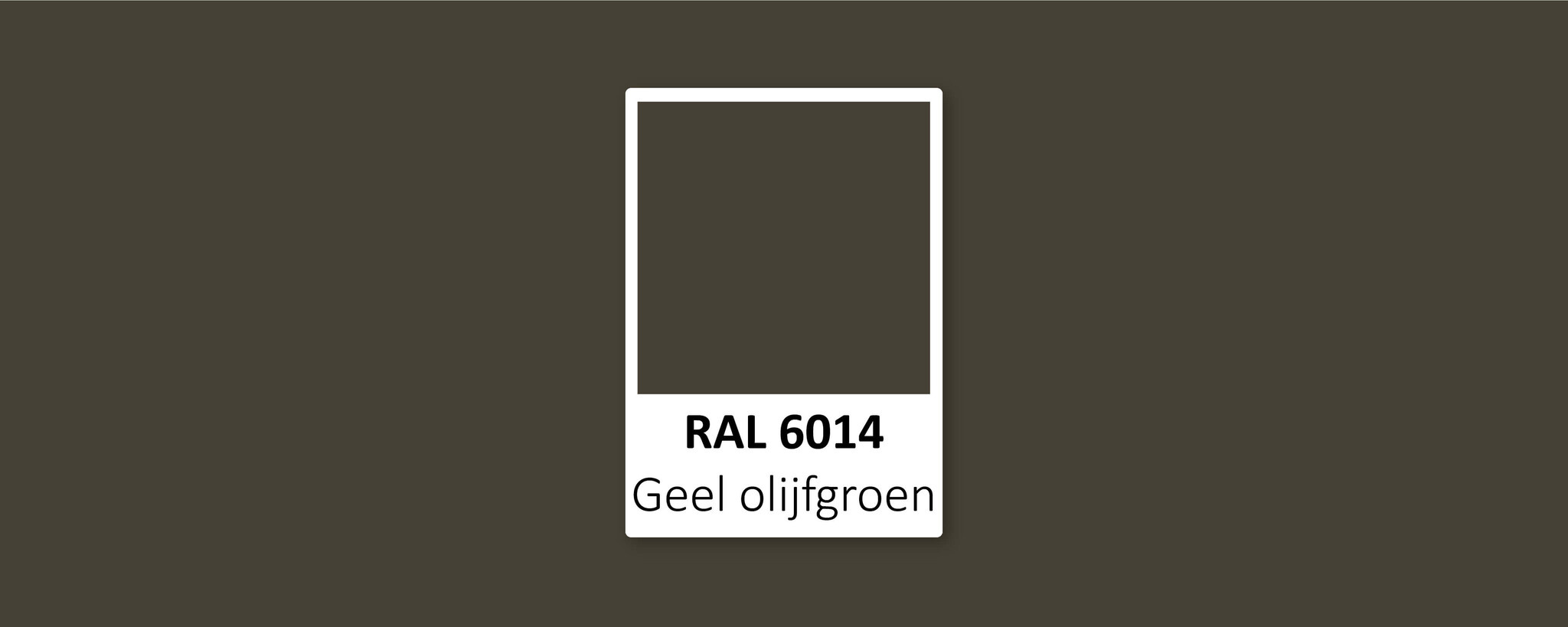 RAL 6014: Geel olijfgroen