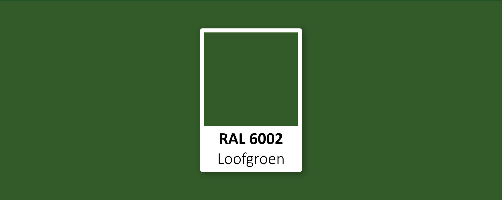 RAL 6002: Loofgroen
