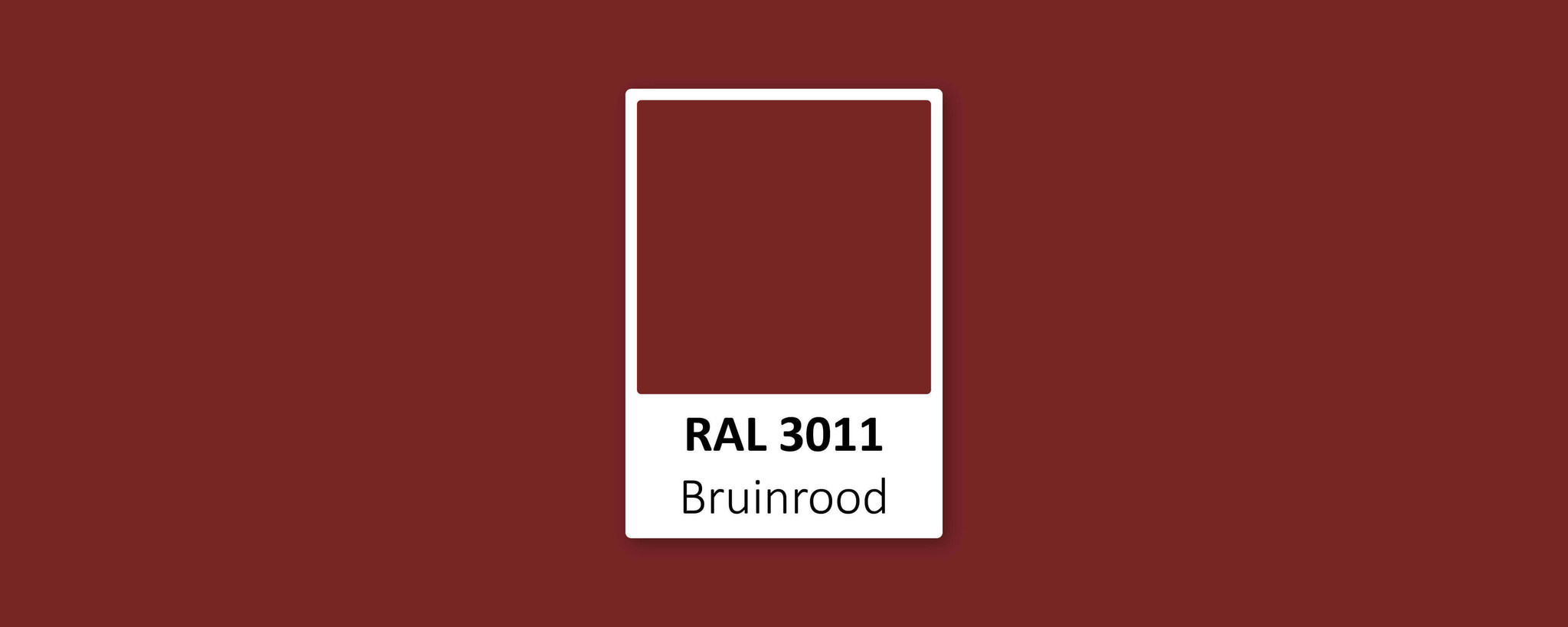 RAL 3011: Bruinrood
