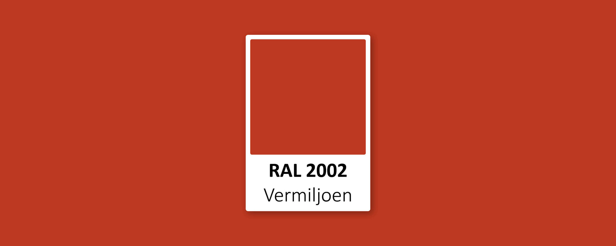 RAL 2002: Vermiljoen