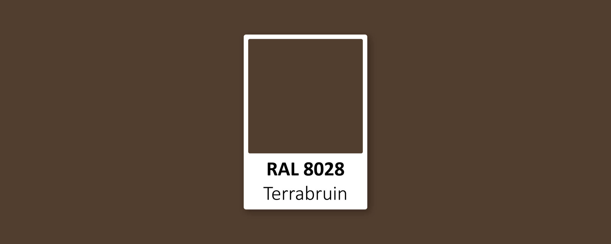 RAL 8028: Terrabruin