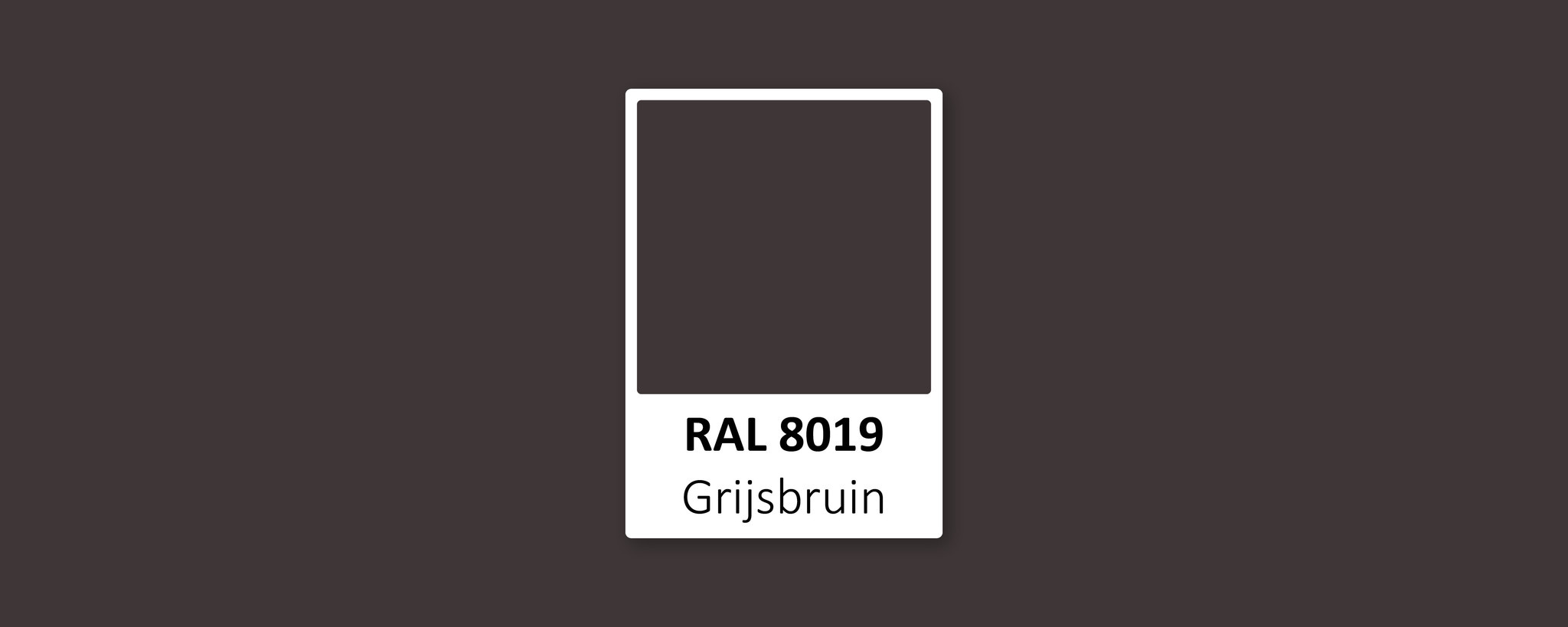 RAL 8019: Grijsbruin