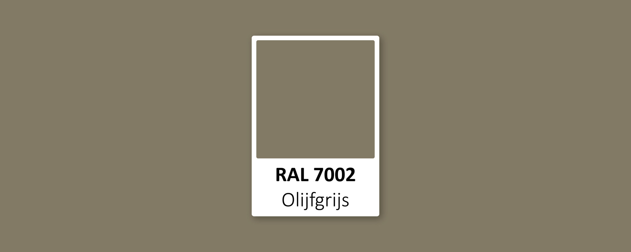 RAL 7002: Olijfgrijs