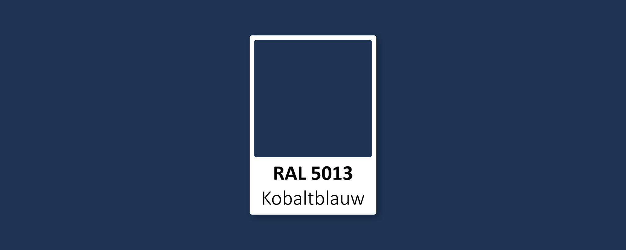 RAL 5013: Kobaltblauw