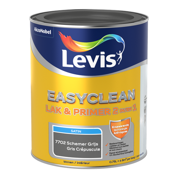 Levis Easyclean Lak Sat - Sch Grijs