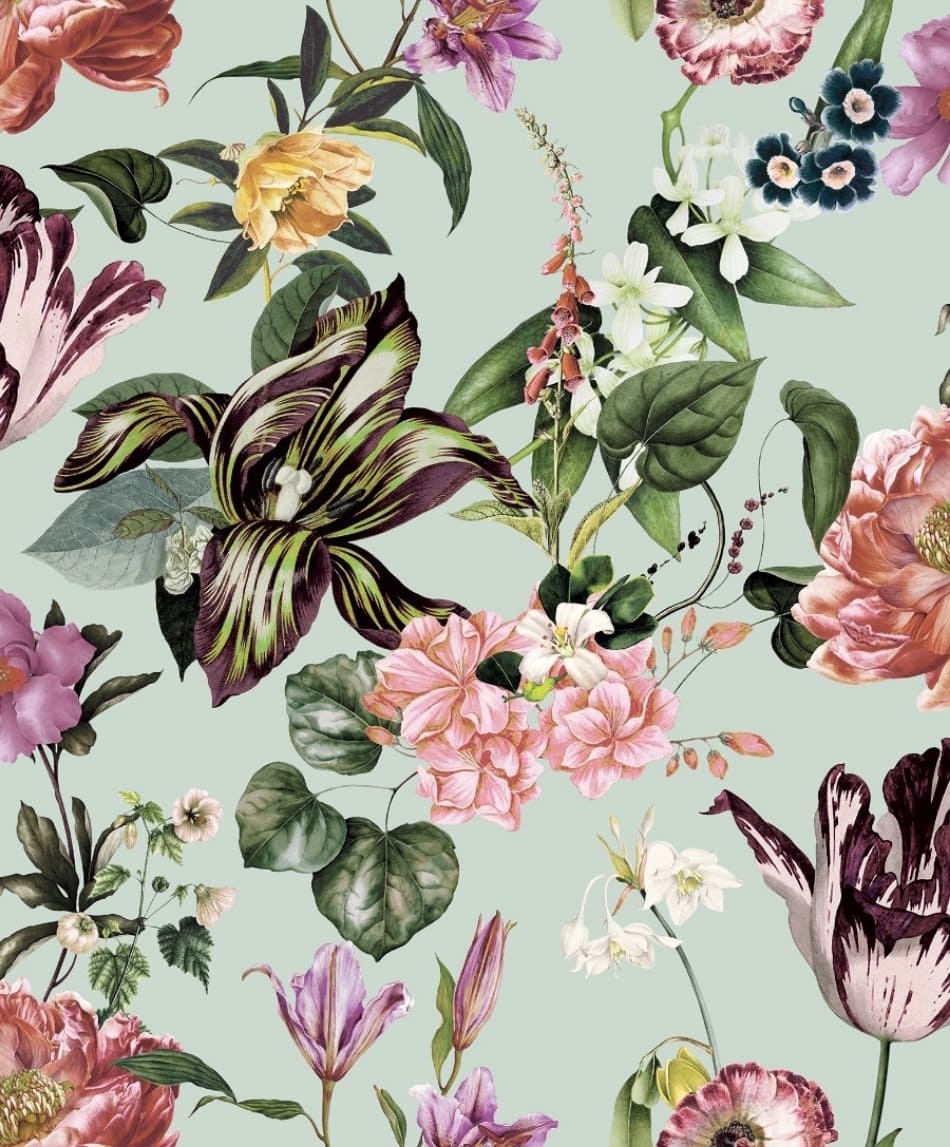 Noordwand Flora; The New Design Book Behang met grote bloemenprint - 47459