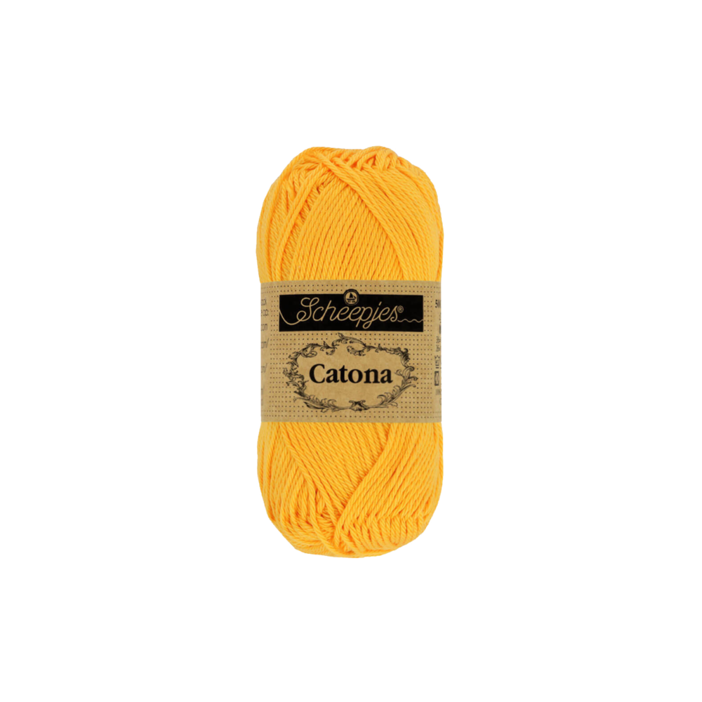 Scheepjes Catona 208 Yellow Gold 10gr - Echtstudio