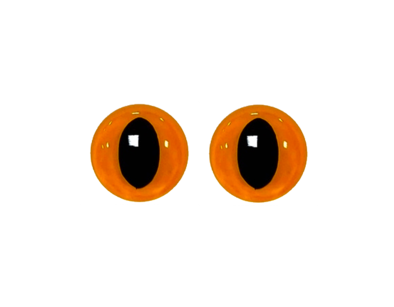 Ogen Kat Transparant Oranje - Echtstudio
