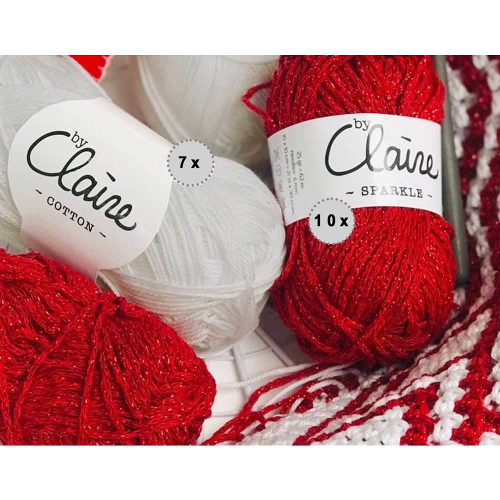 Haakpakket Christmas Queen Tafelloper – Feestelijke Tafelversiering ...