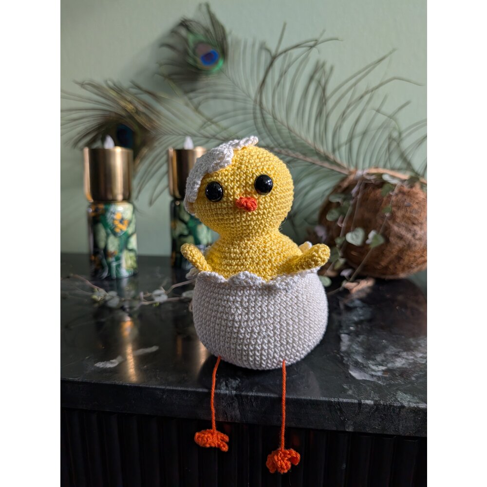 Haakpatroon byClaire Kuikentje uit het ei - Echtstudio