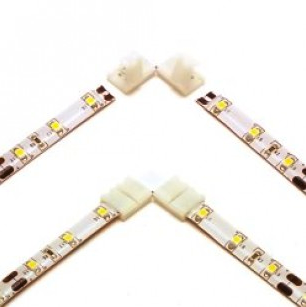Hoekconnector LED strips 10mm - Gemakkelijk te monteren | LED-Gigant
