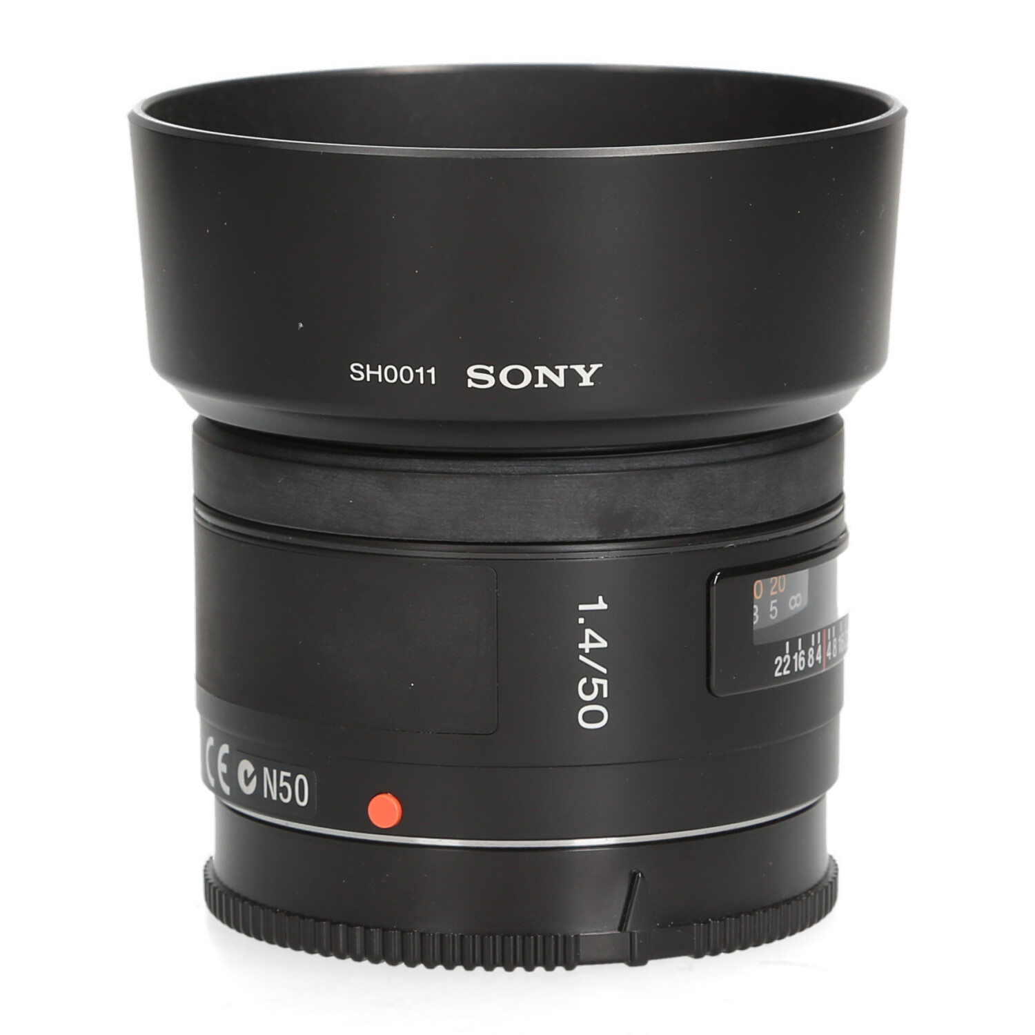 Sony 50mm f1.4 ZA SSM Planar - Sony A-mount - Camera-Tweedehands.nl
