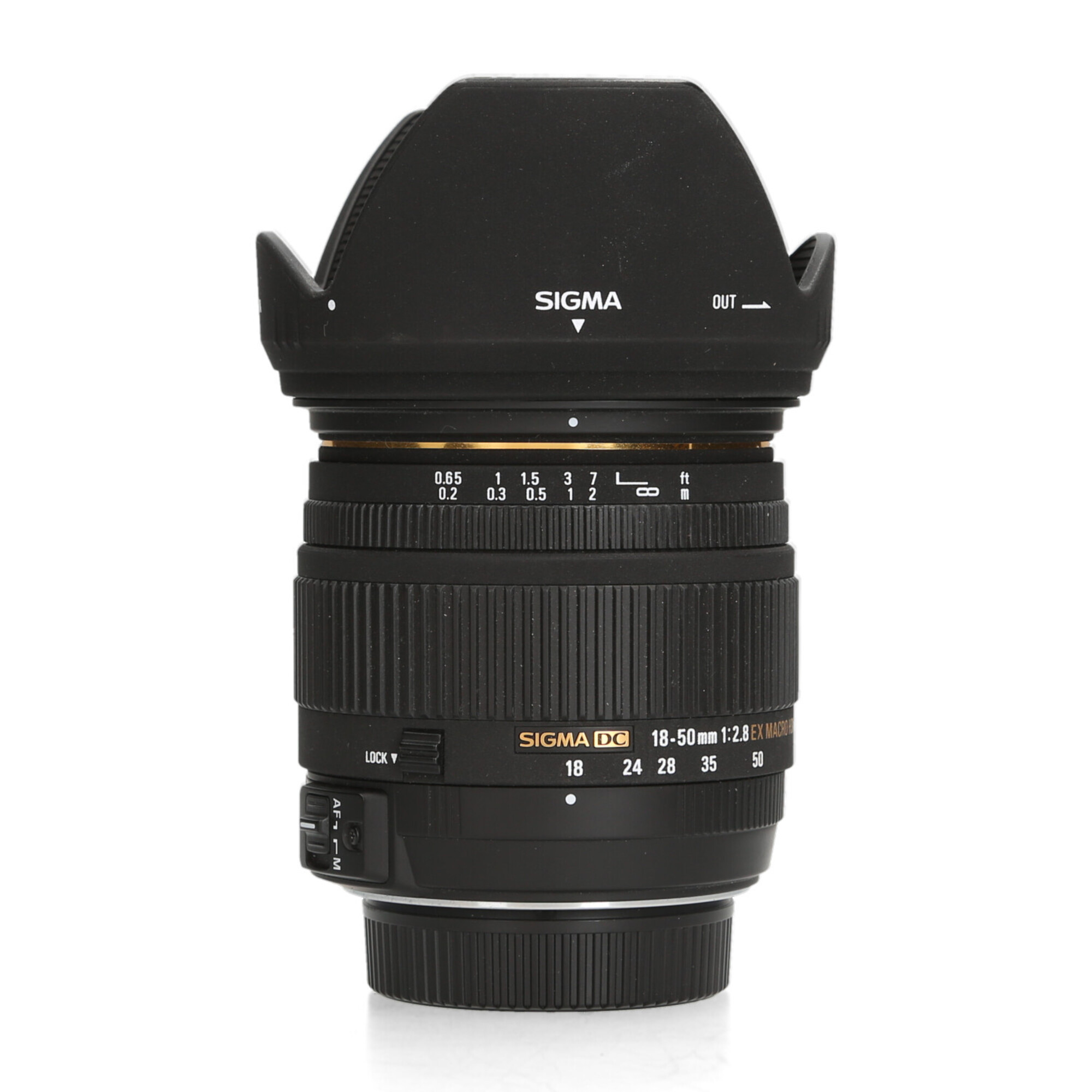 Sigma 18-50mm F2.8-4.5 DC OS HSM - Nikon F - Camera-Tweedehands.nl