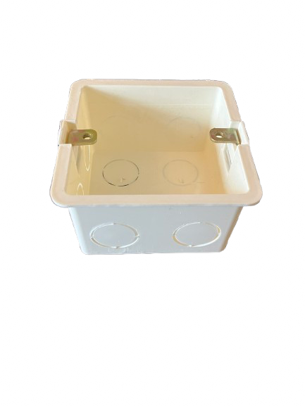 Flush-mounted box for 25A thermostat or load module. - Vloer-verwarming.com