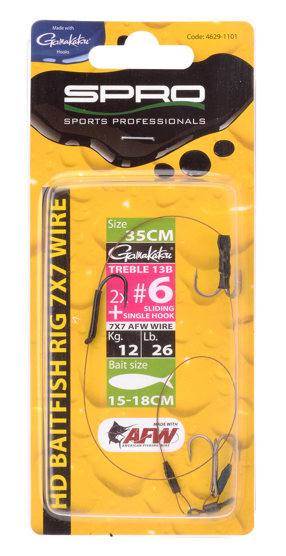 SPRO HEAVY DUTY BAITFISH RIG - FishstoreXL