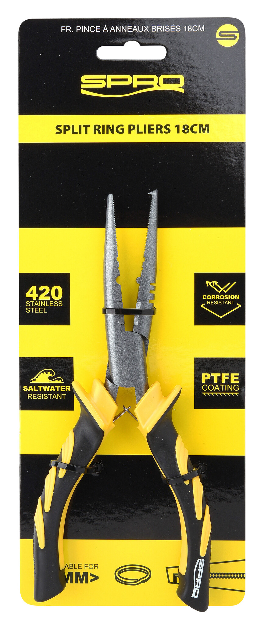 SPRO SPLIT RING PLIERS 18CM - FishstoreXL